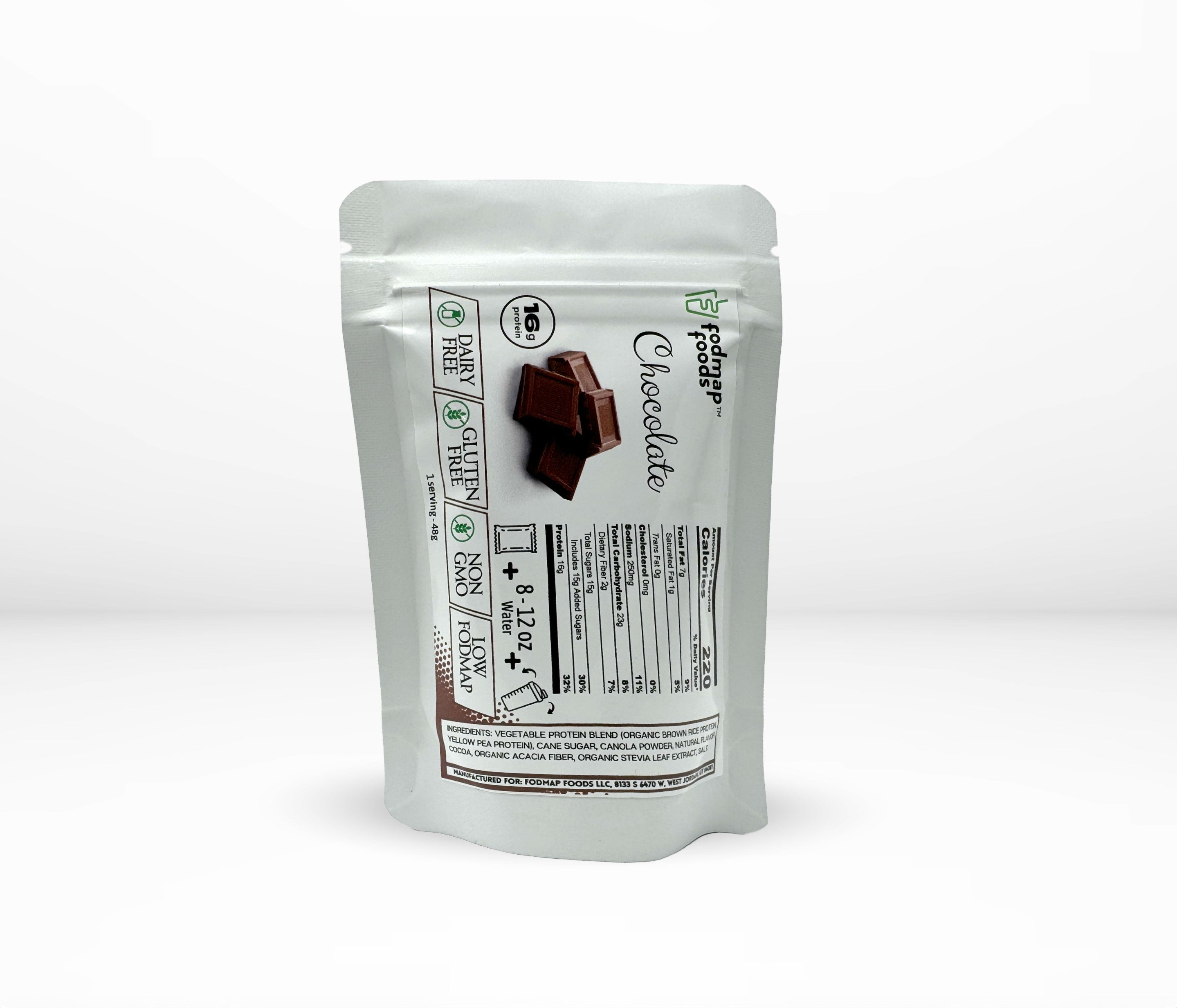 Chocolate Protein Meal Replacement Sachet – FODMAP Foods